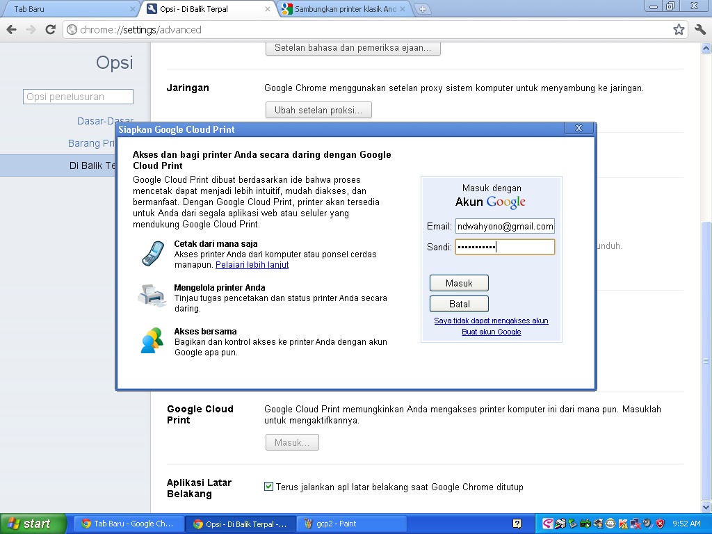 Database Pendidikan: Cara Print Jarak Jauh menggunakan Fitur Google ...