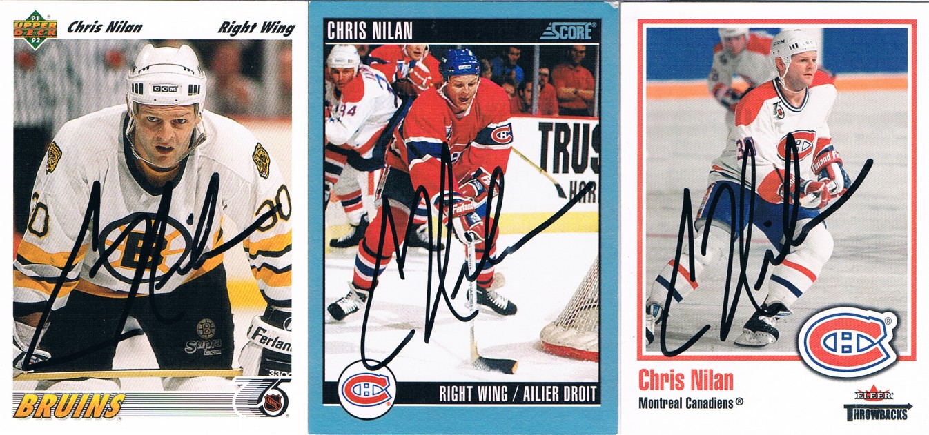 The Cardboard and Me: TTM Success: Chris Nilan