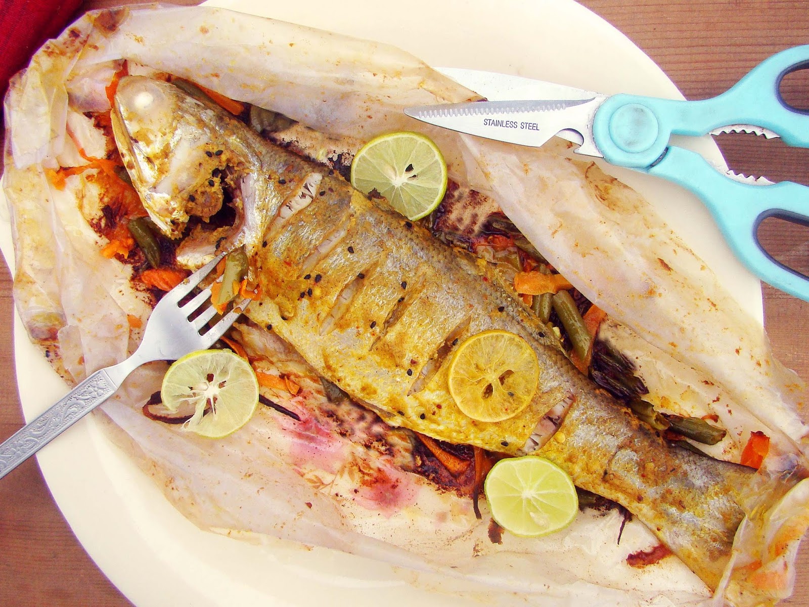 The Tale of a Salted Soul: Gurjali Fish En Papillote