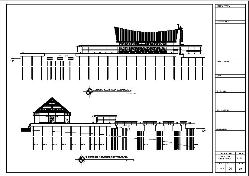 Batu jong jong : Contoh Desain Dermaga