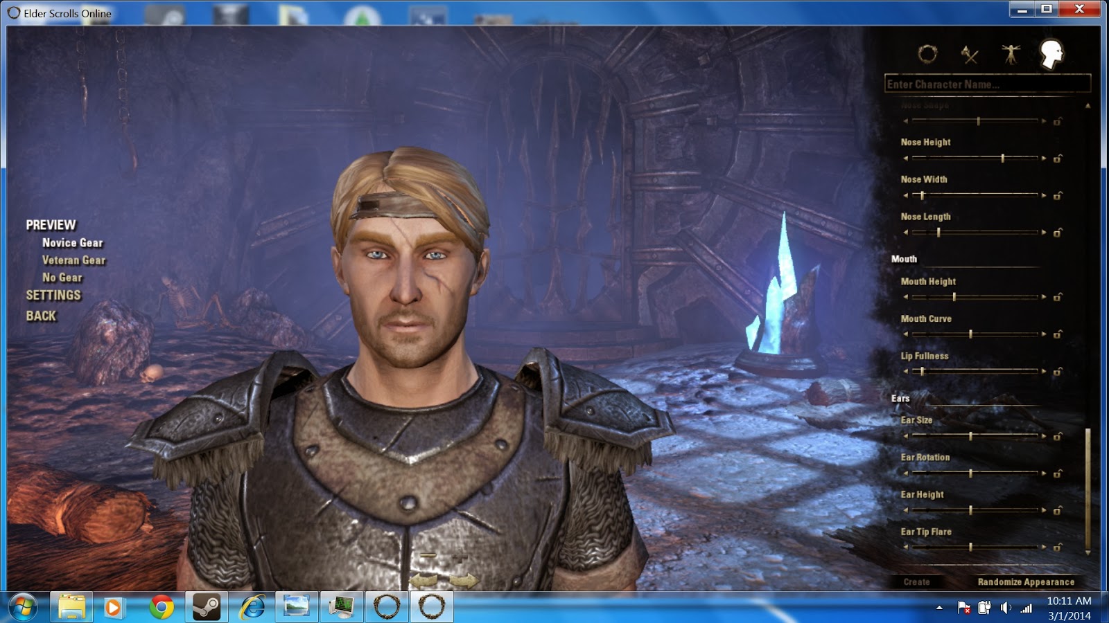 Elder Scrolls Online Character Creation Redguard
