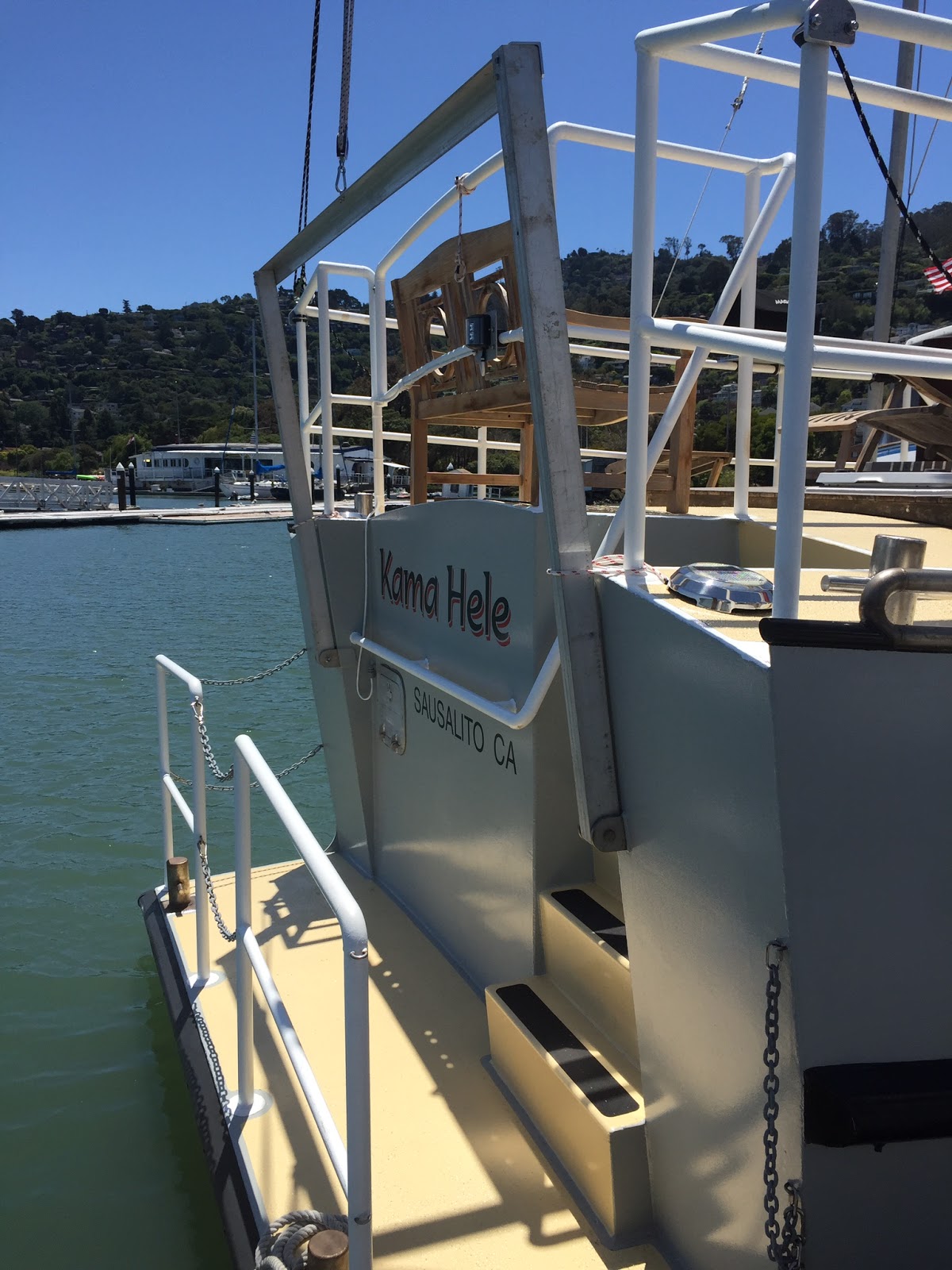 Building Koloa (Kama Hele): Transom Davits