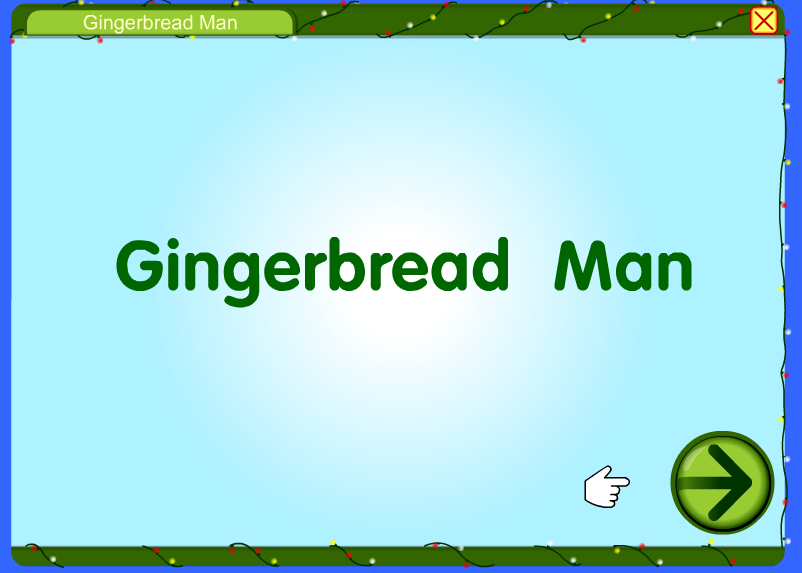 english4you: gingerbreadman game