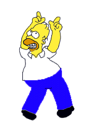 Web Immagini: simpson , homer dance animation , animazione della danza ...