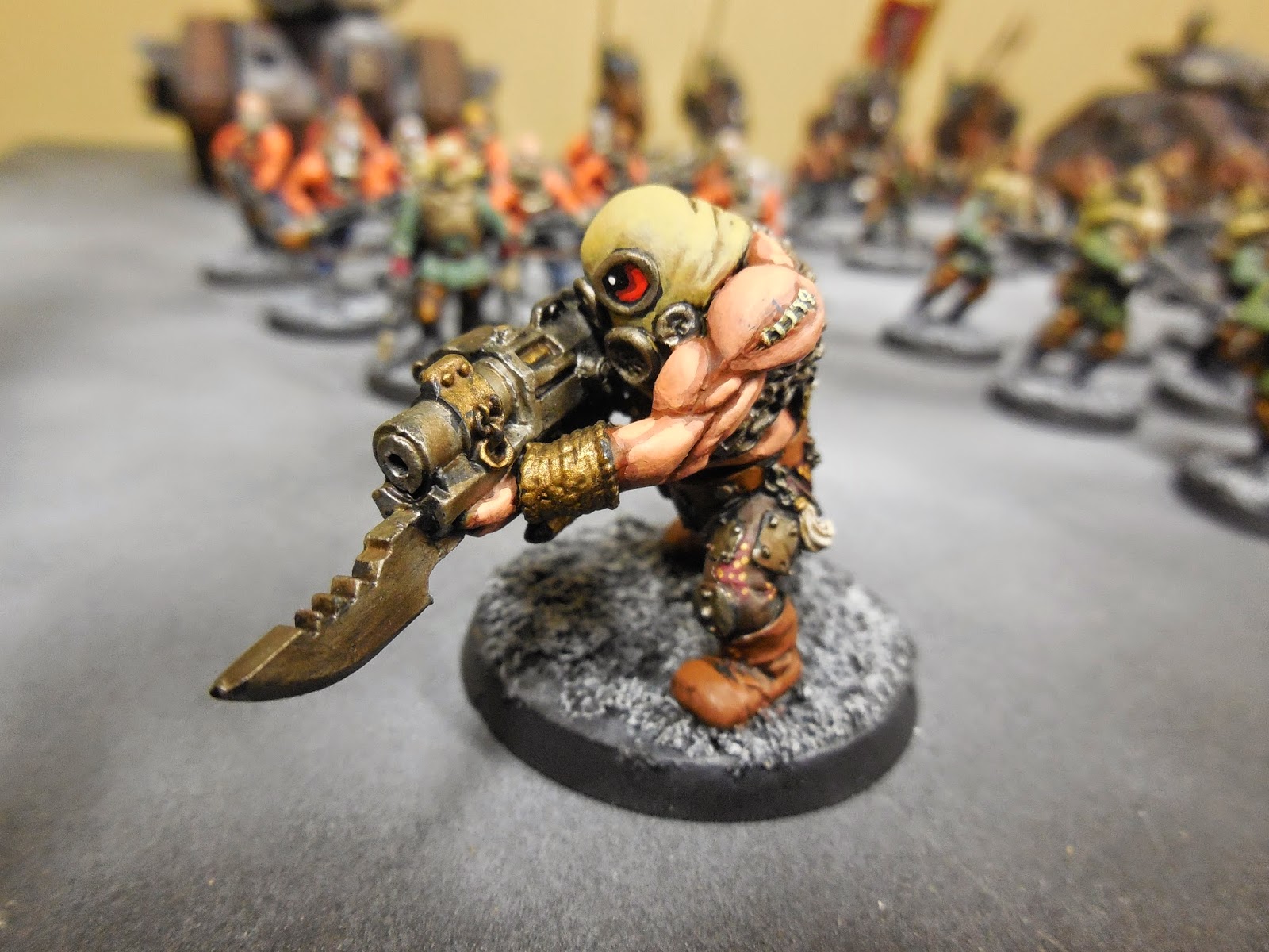 Fawcett Avenue Conscripts: 40K Chaos Renegade Ogryns WIP