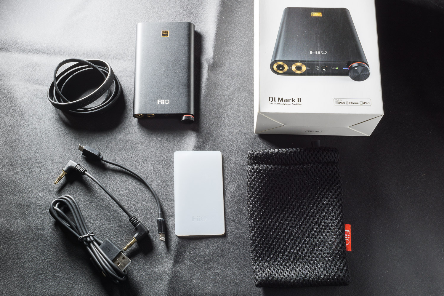 FiiO Q1 Mark II Apple MFi Certified DAC & Amp - Reviews | Headphone ...