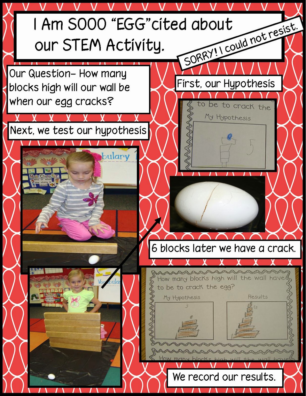 Golden Gang Kindergarten: Egg STEM Activity