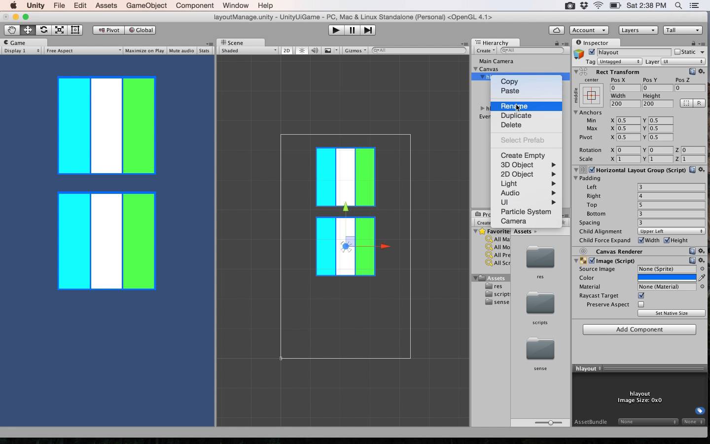 40 Unity Ui Layout And Grid ترتيب الادوات كورسات بالعربي