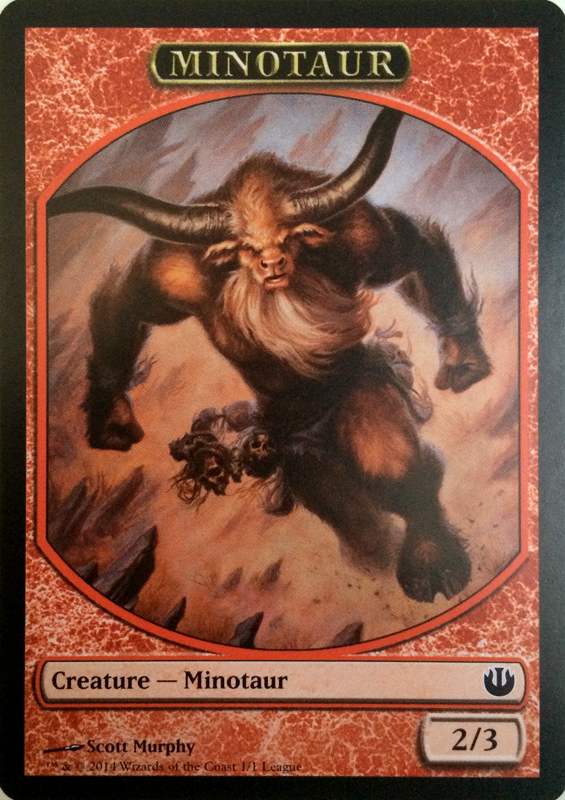 Scott Sketches: New Magic: The Elusive Minotaur (Token)