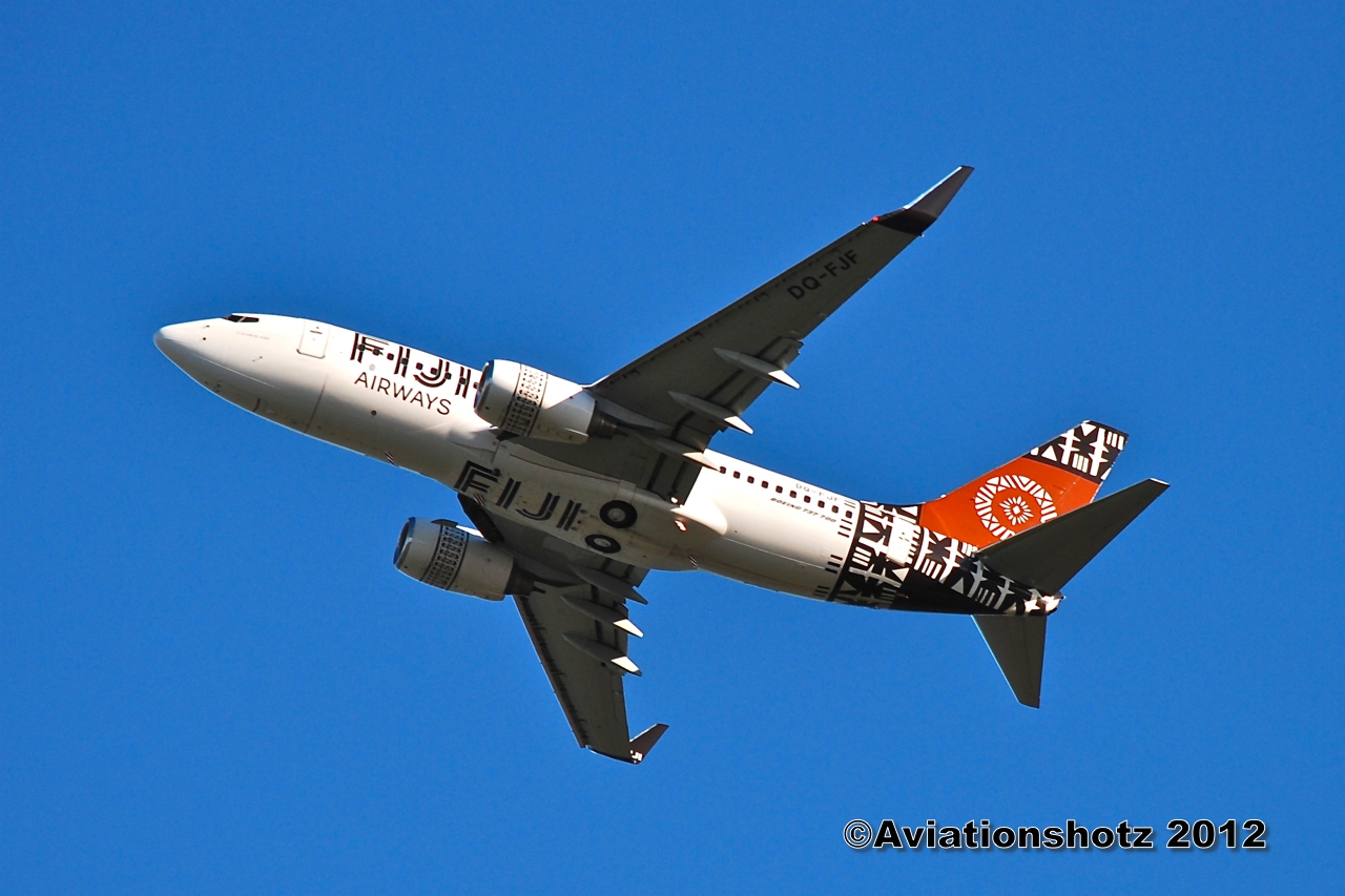 Aviationshotz: Fiji Airways B737's New Livery