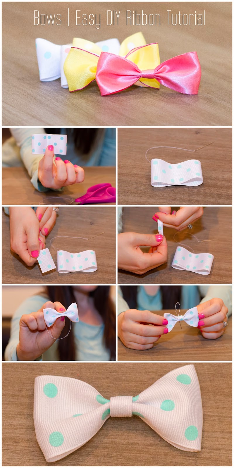 Autumn Klair: Bows | Easy DIY Ribbon Tutorial