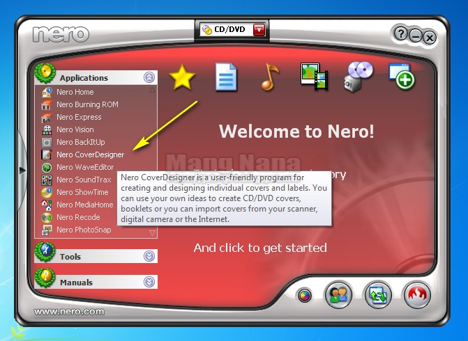 Membuat Label VCD/DVD dengan Nero Cover Designer (update )