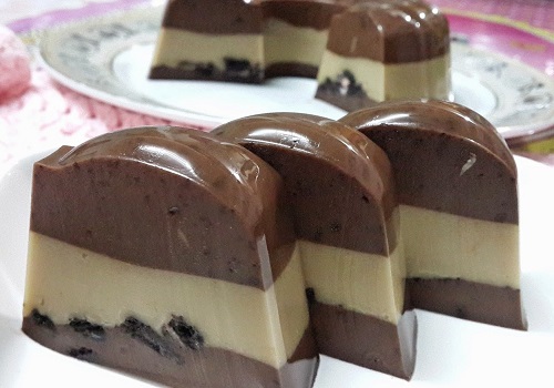 Resep Membuat Puding Lapis Coklat Oreo - Witnifood
