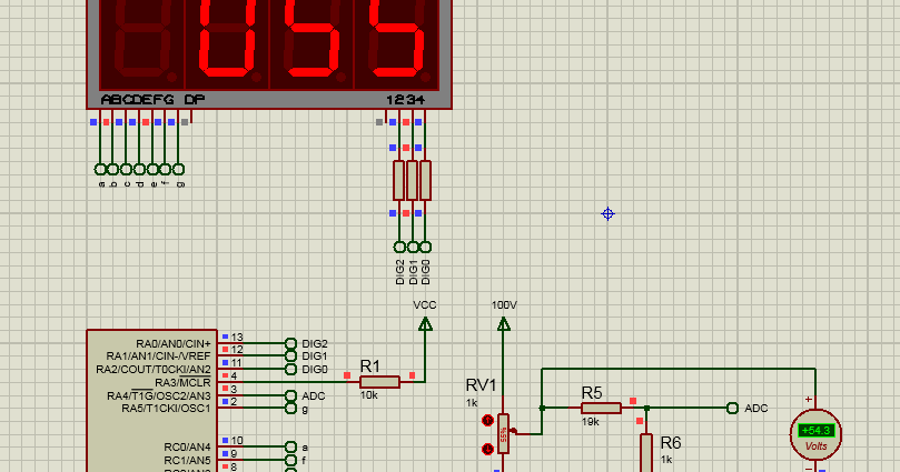 Digital Voltmeter Using PIC Micro-Controller - Embedded Laboratory