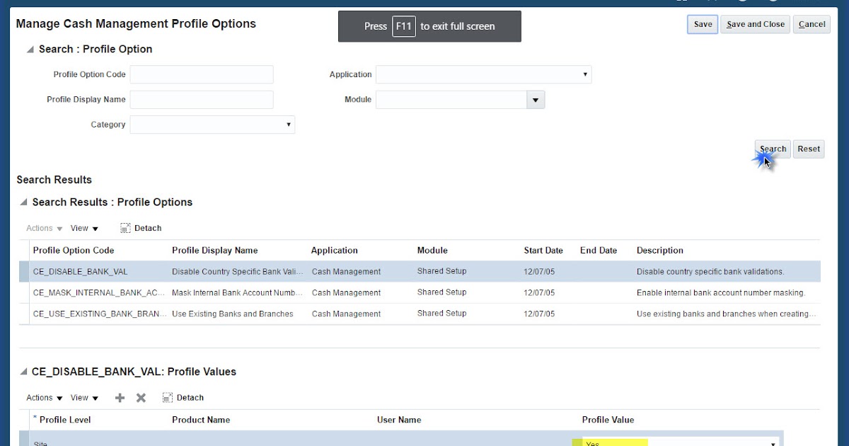 Oracle Application Techno Functional : "Enter a value less than or ...