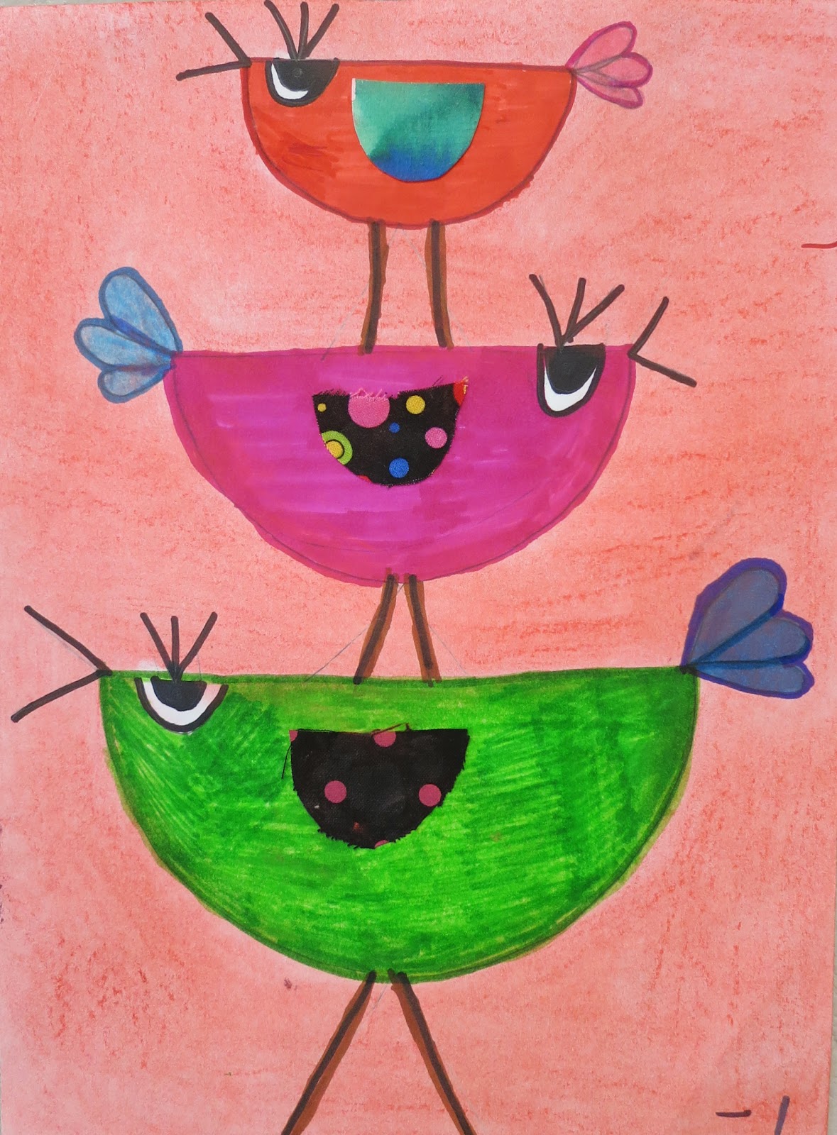 Vanilla Paper: Stacked Birds