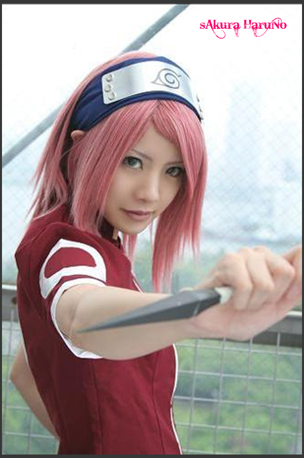 too cosplay: Naruto Cosplay : Another Cute Sakura Haruno Cosplay