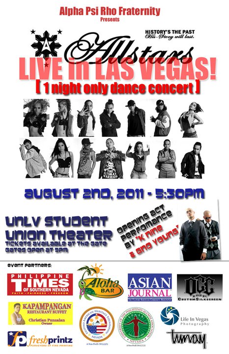 ★STARTRIGA: Philippine All Stars Live in Las Vegas this August 2 @ UNLV ...