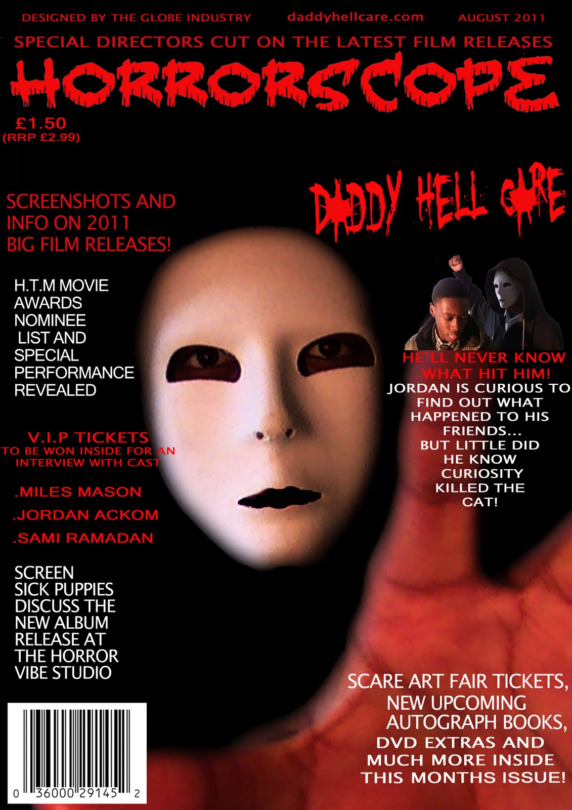 Jordan's A2 blog: HORROR MAGAZINE IMPROVEMENT AND FINAL PRODUCT