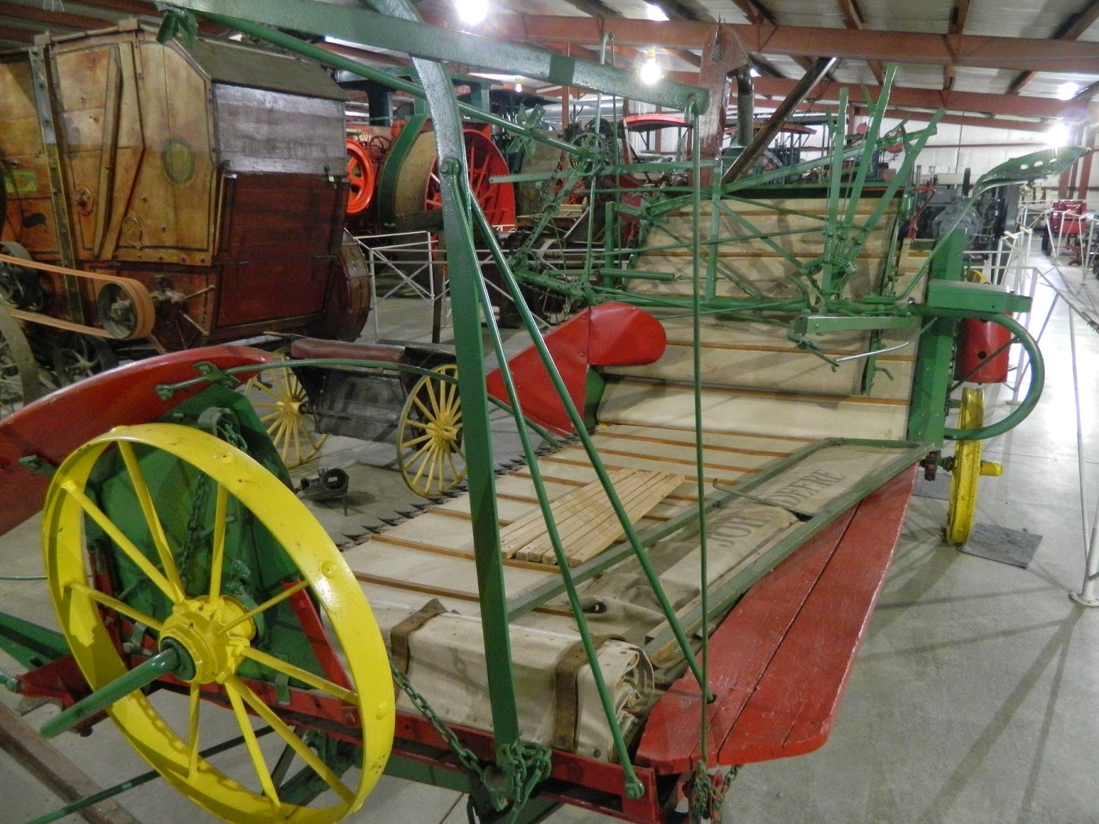 Stuhr Museum of the Prairie Pioneer's Harvesting Implements: c. 1926 ...
