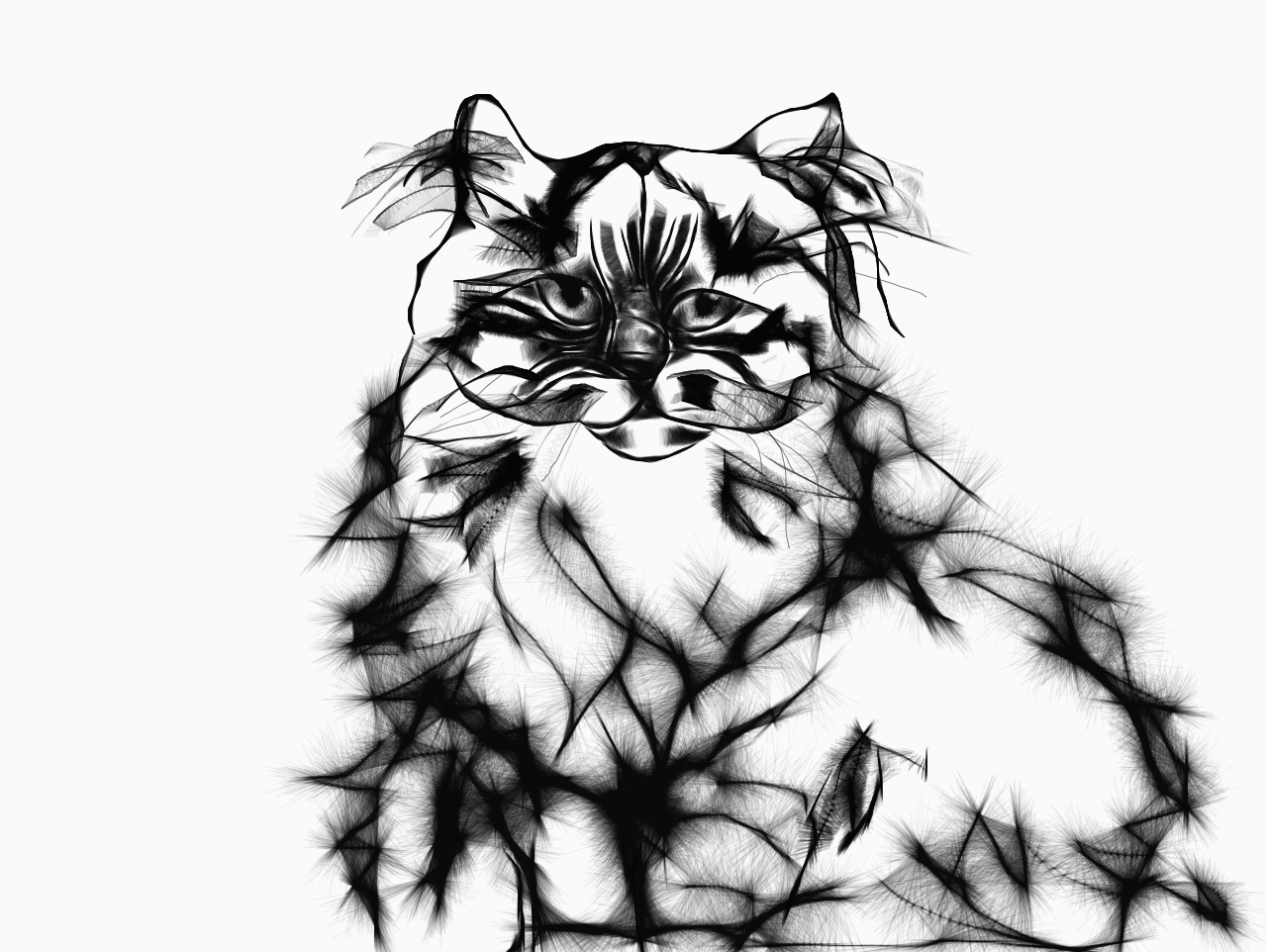 ArtByCrain: Another Doob Cat w/GIMP