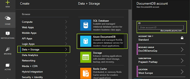 Born to Automate : Azure DocumentDB - First look