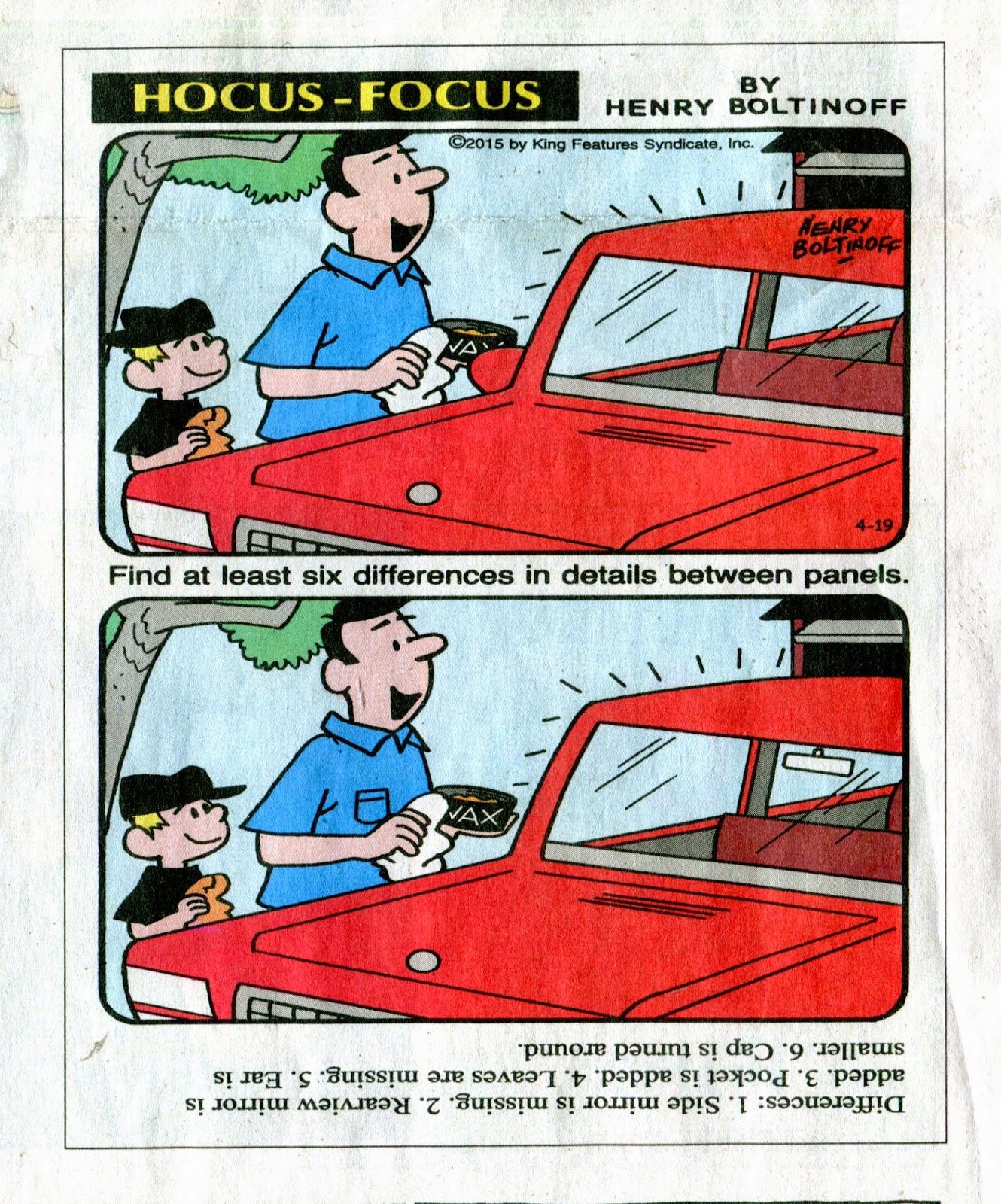 Bill's-Classic Comics: Hocus Focus (New Scans)