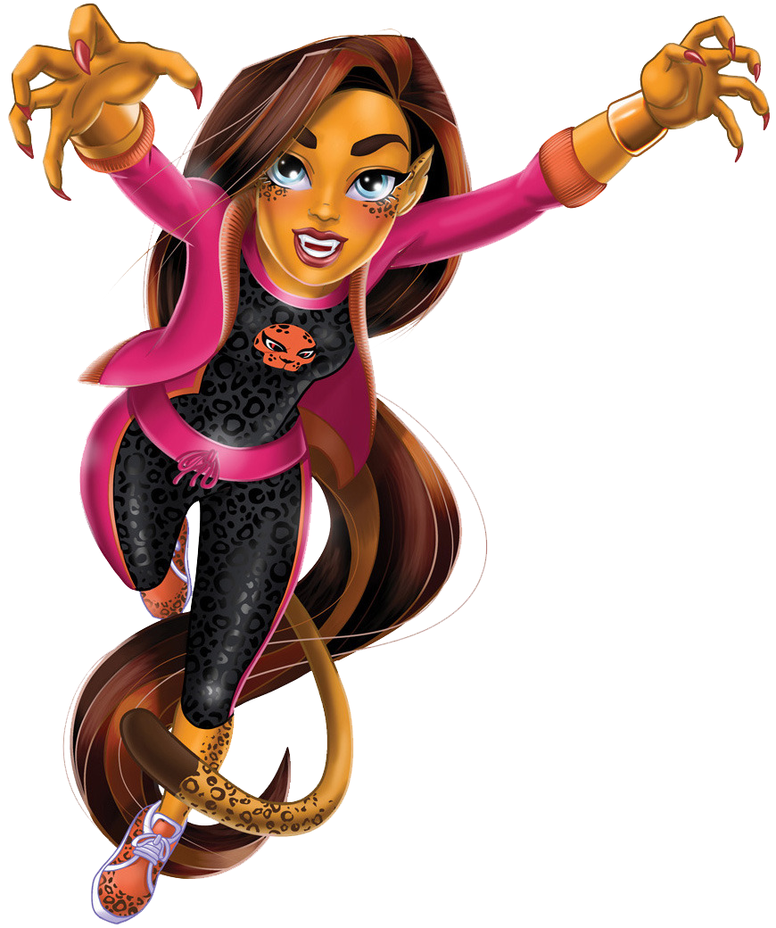 ¡DC Super Hero Girls Blog!: Artwork completo de Cheetah