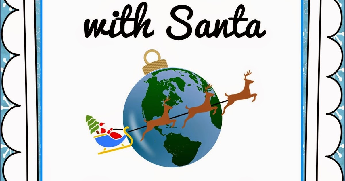 Classroom Freebies Too: See the World with Santa Map Skills Activity