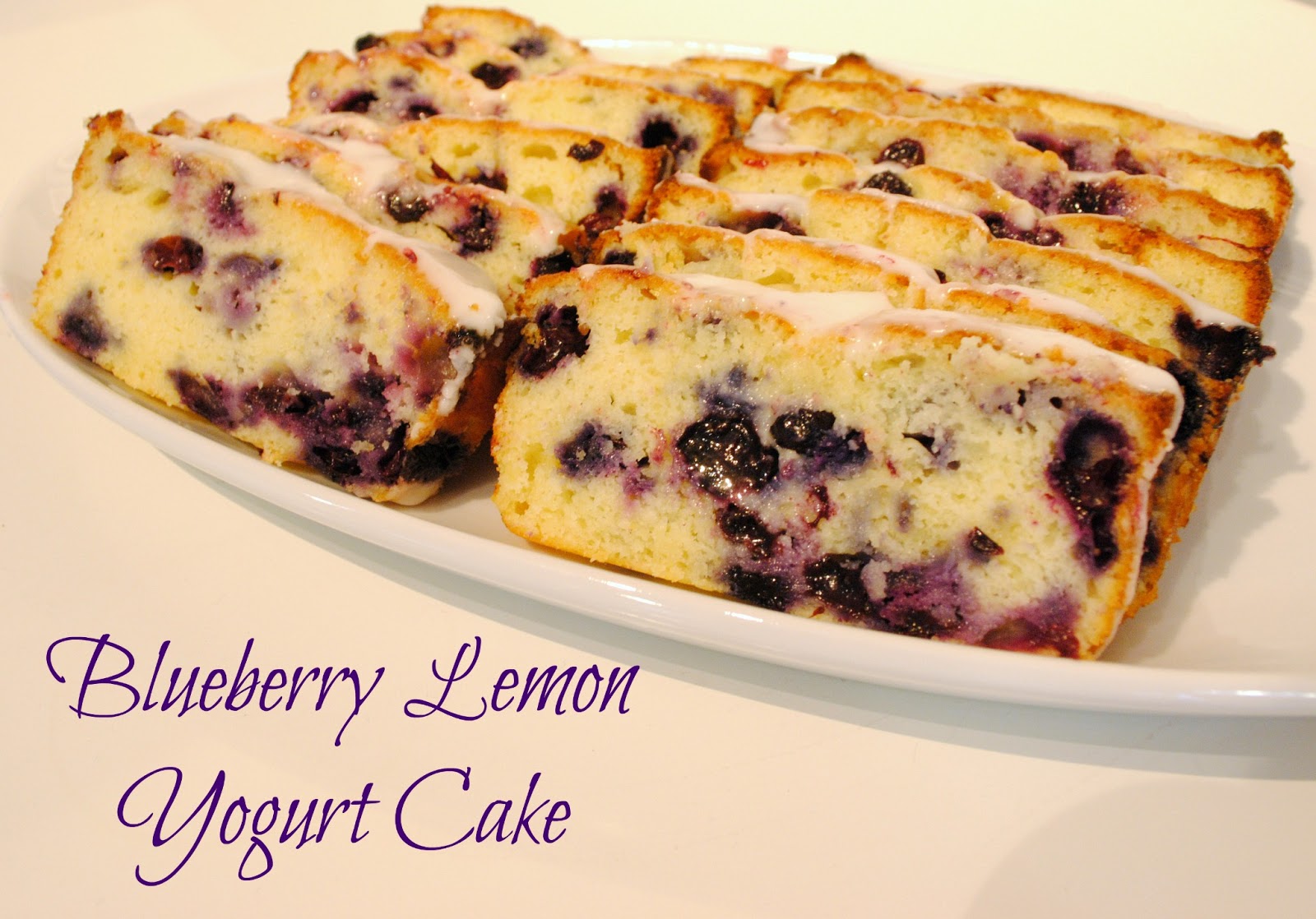 Homemade By Holman: Blueberry Lemon Yogurt Cake