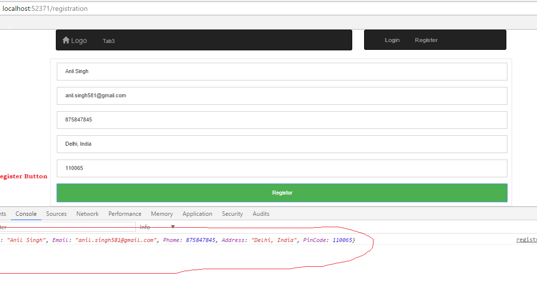 Angular 2 Registration Form Example and Its Validations Angular 2 Registration Form Example and Its Validations