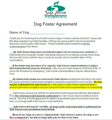 Delaware CAPA: No-Kill Is Waggin' The Dog