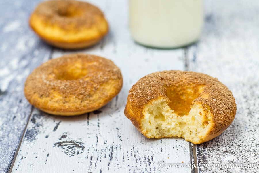 Simple sponge donuts - Cooking with Diana