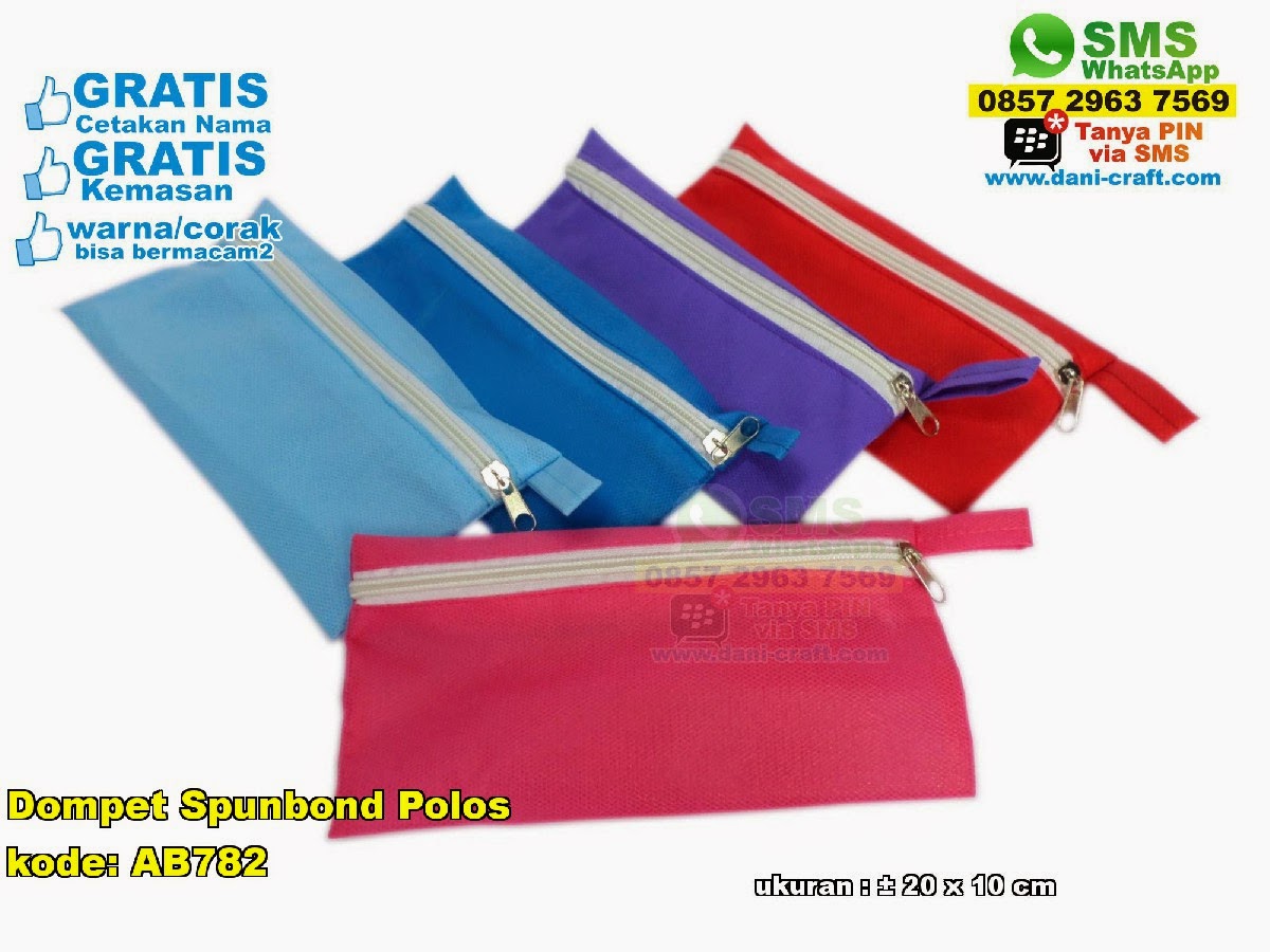 Dompet Spunbond Polos | Souvenir Pernikahan