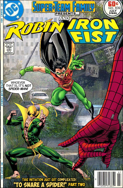 Super-Team Family: The Lost Issues!: Robin and Iron Fist