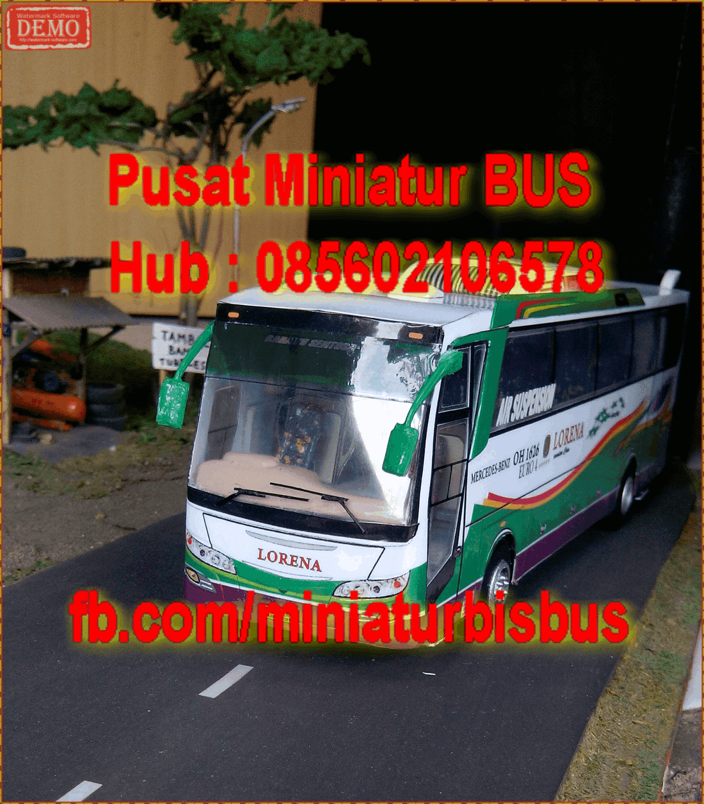 Miniatur Bis Bus | 085602106578: Miniatur Bus Bis PO Darma Duta Wisata ...