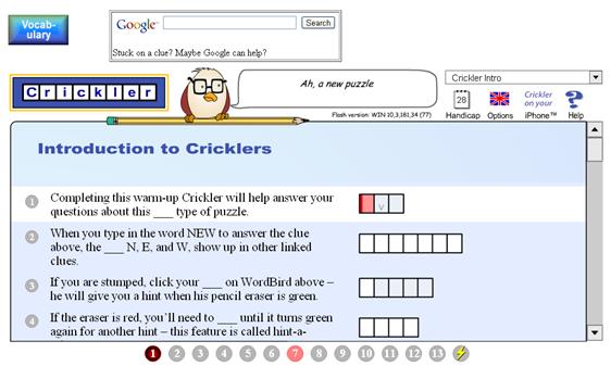 ESL Activities: Crickler