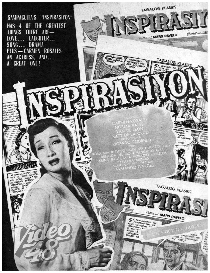 Video 48: THE FIFTIES # 143: CARMEN ROSALES, VAN DE LEON AND RIC ...