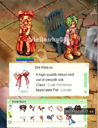 Hime's gaming and fangirling adventures~: Ragnarok: Silk Ribbon Quest
