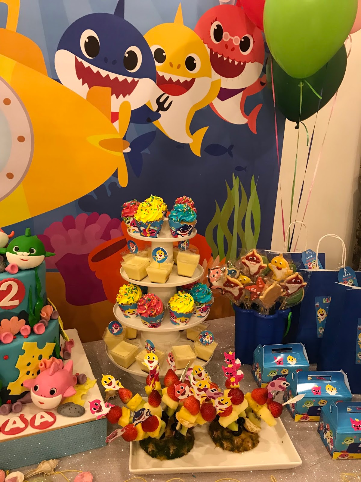 Decoración Baby Shark de Alaa ~ .:::Kit imprimibles..::