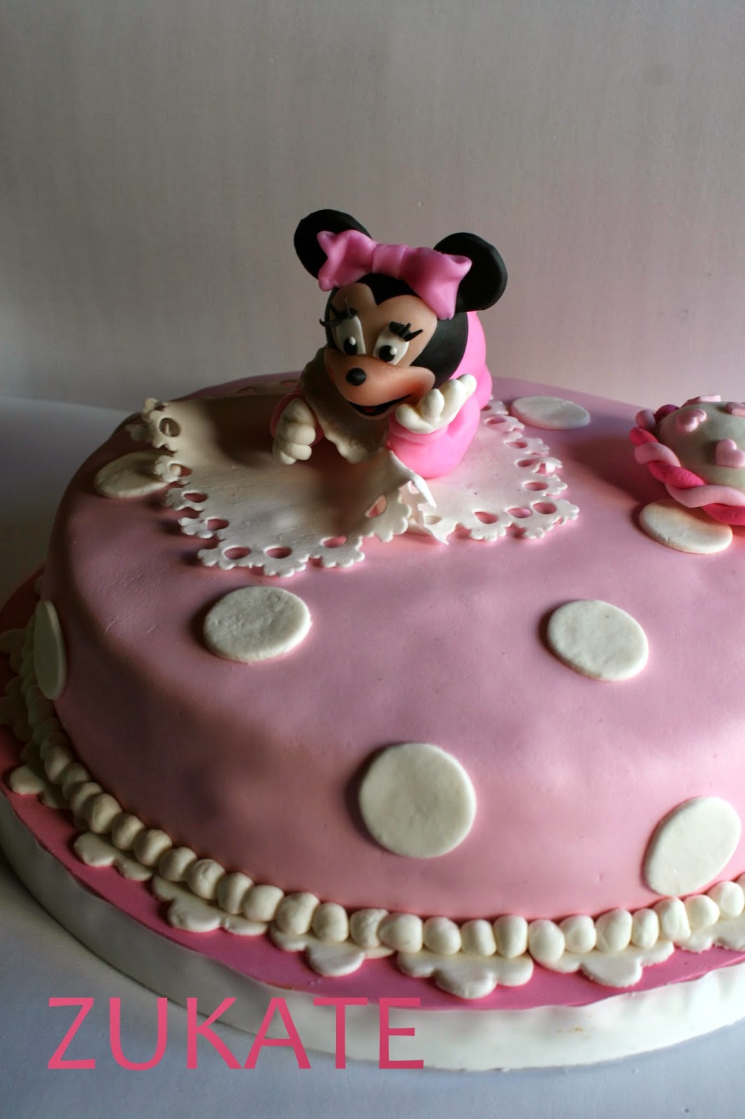 TORTA DE MINNIE BEBE PARA ZOE | ZUKATE