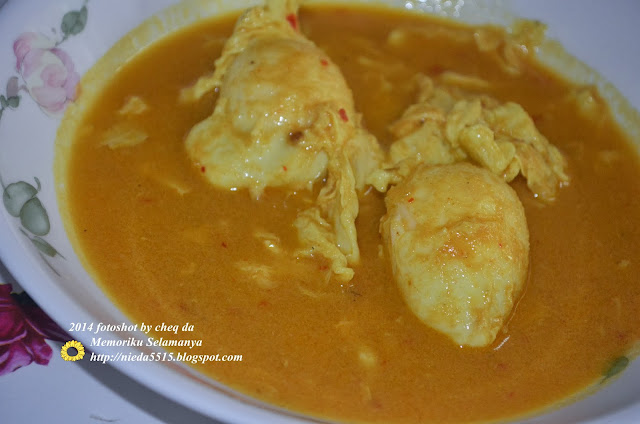 Cheq Da: Gulai telur itik..warisan turun menurun