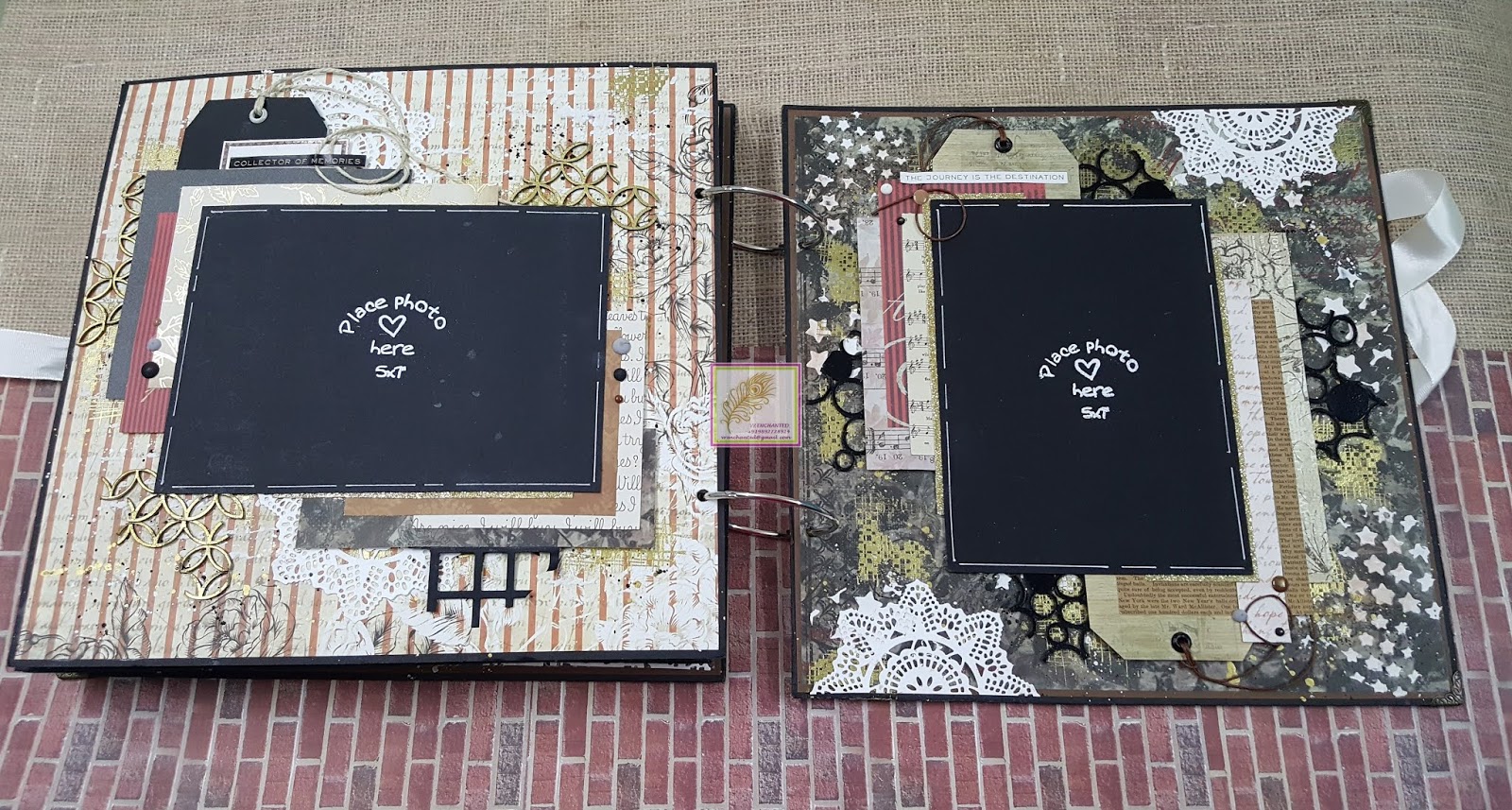 VREnchanted Color, Craft & more....: Vintage Scrapbook for a Man ...