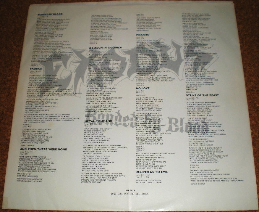 EL MUNDO THRASH EN LOS 80S: EXODUS