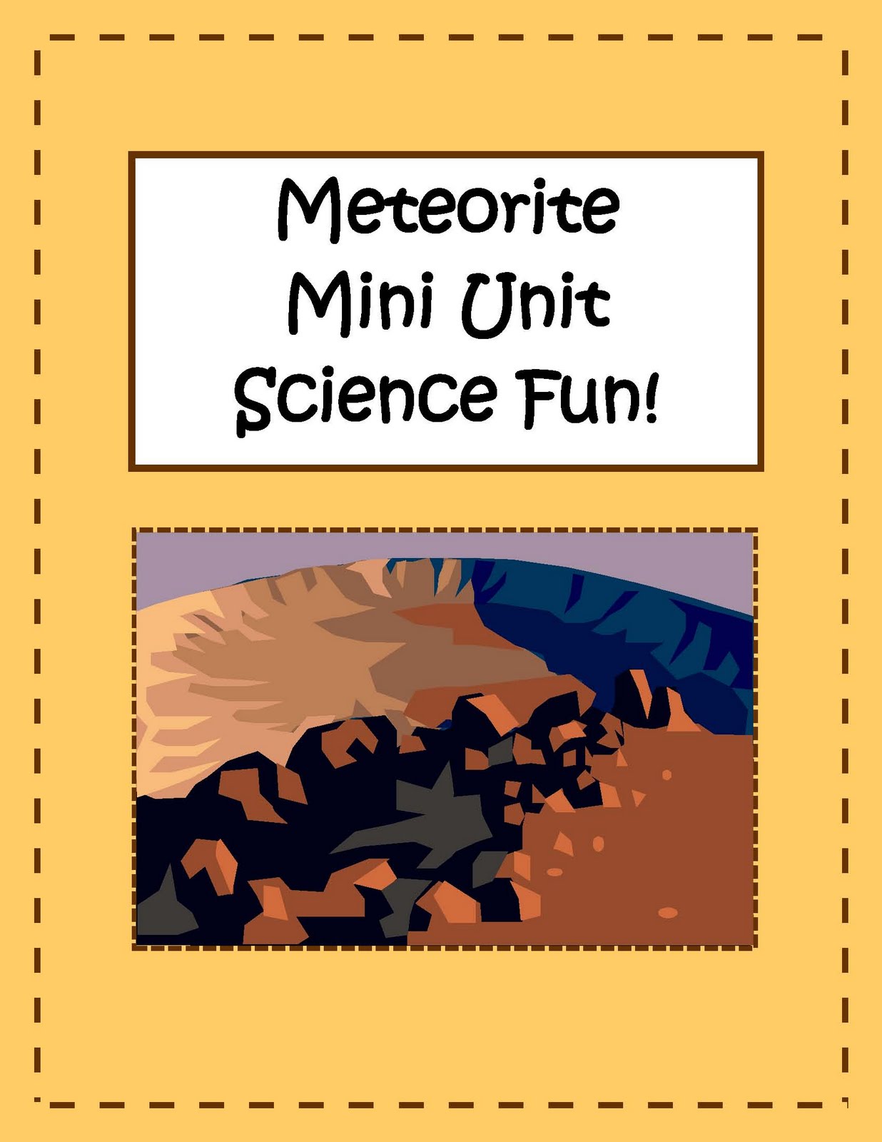 Made 4 Elementary AND Made 4 Middle School: Meteorite Mini Unit Science ...