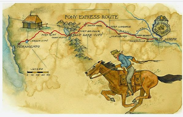 Travels & Wanderings: Pony Express Fifteen Mile House - Rancho Cordova ...