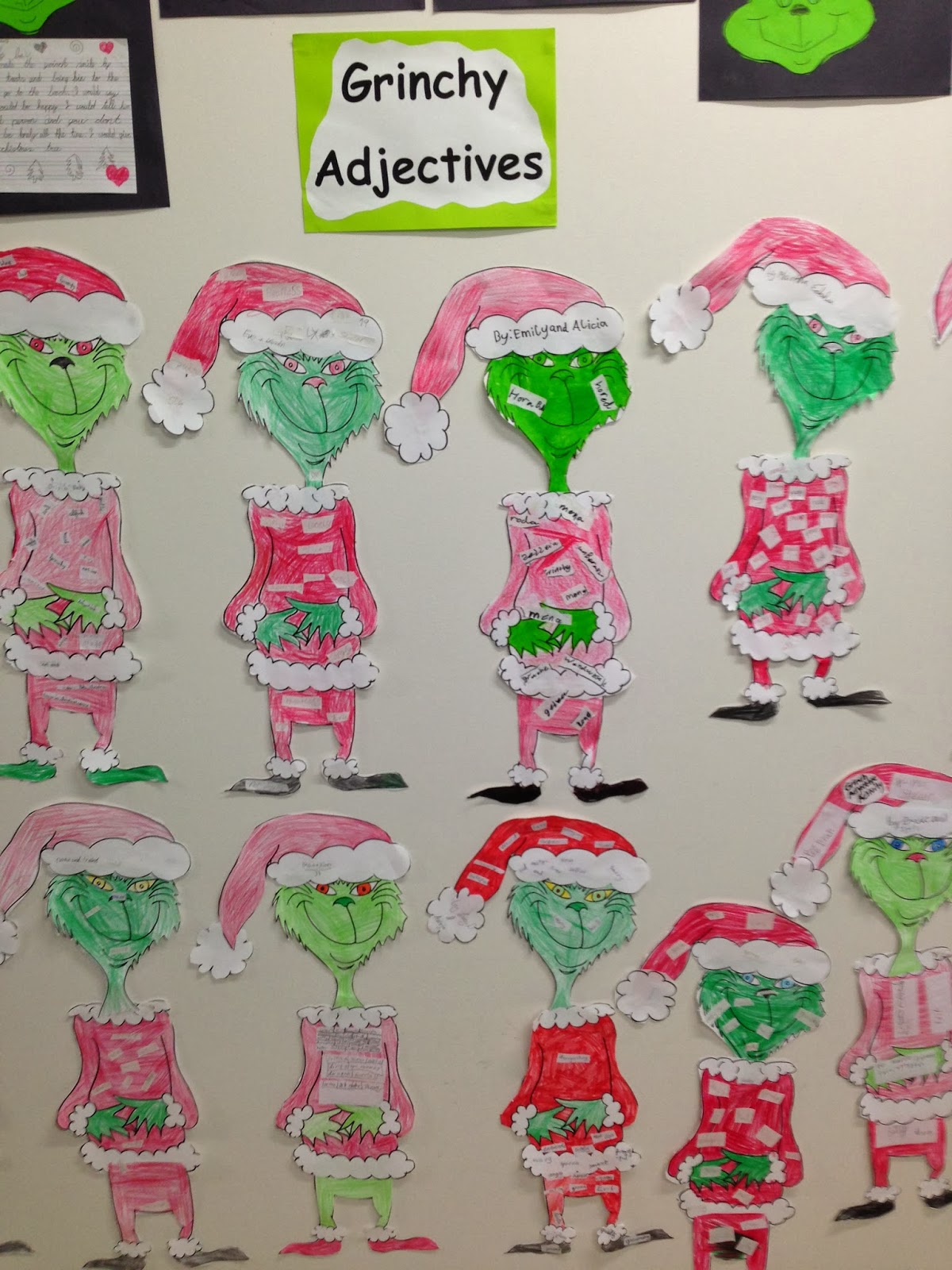 Múinteoir Fabulous Displays: Grinch Activities