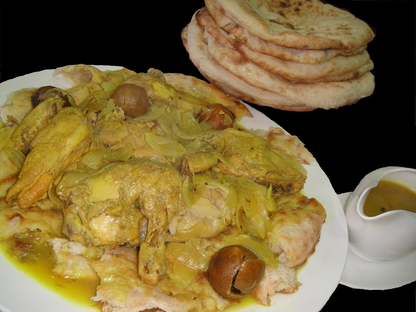 Maryam's Culinary Wonders: 237. Chicken Tashreeb