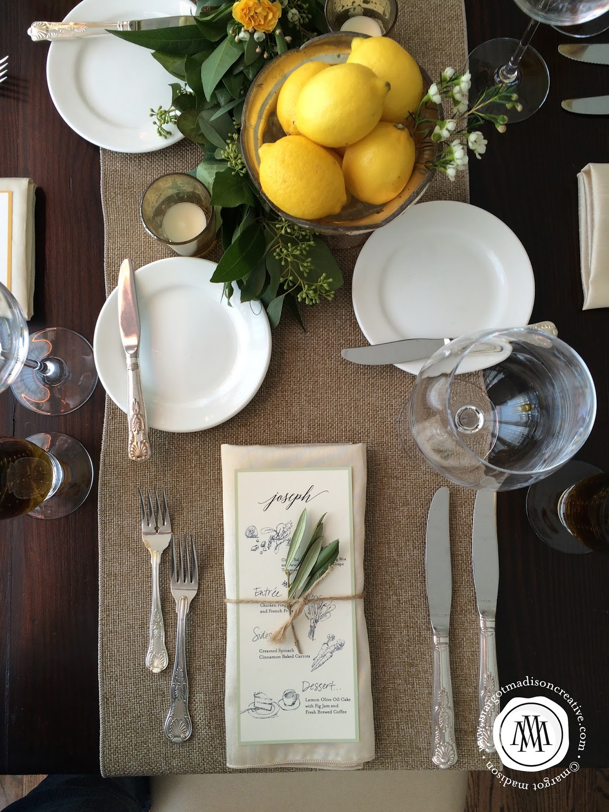 MargotMadison: Lisa and Lenny's Mediterranean Themed Wedding