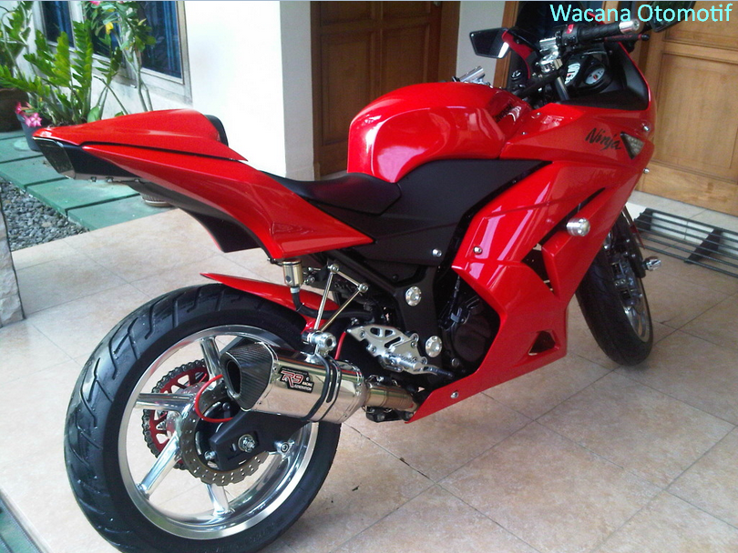 Modifikasi Kawasaki Ninja 250cc Full Injection 2017